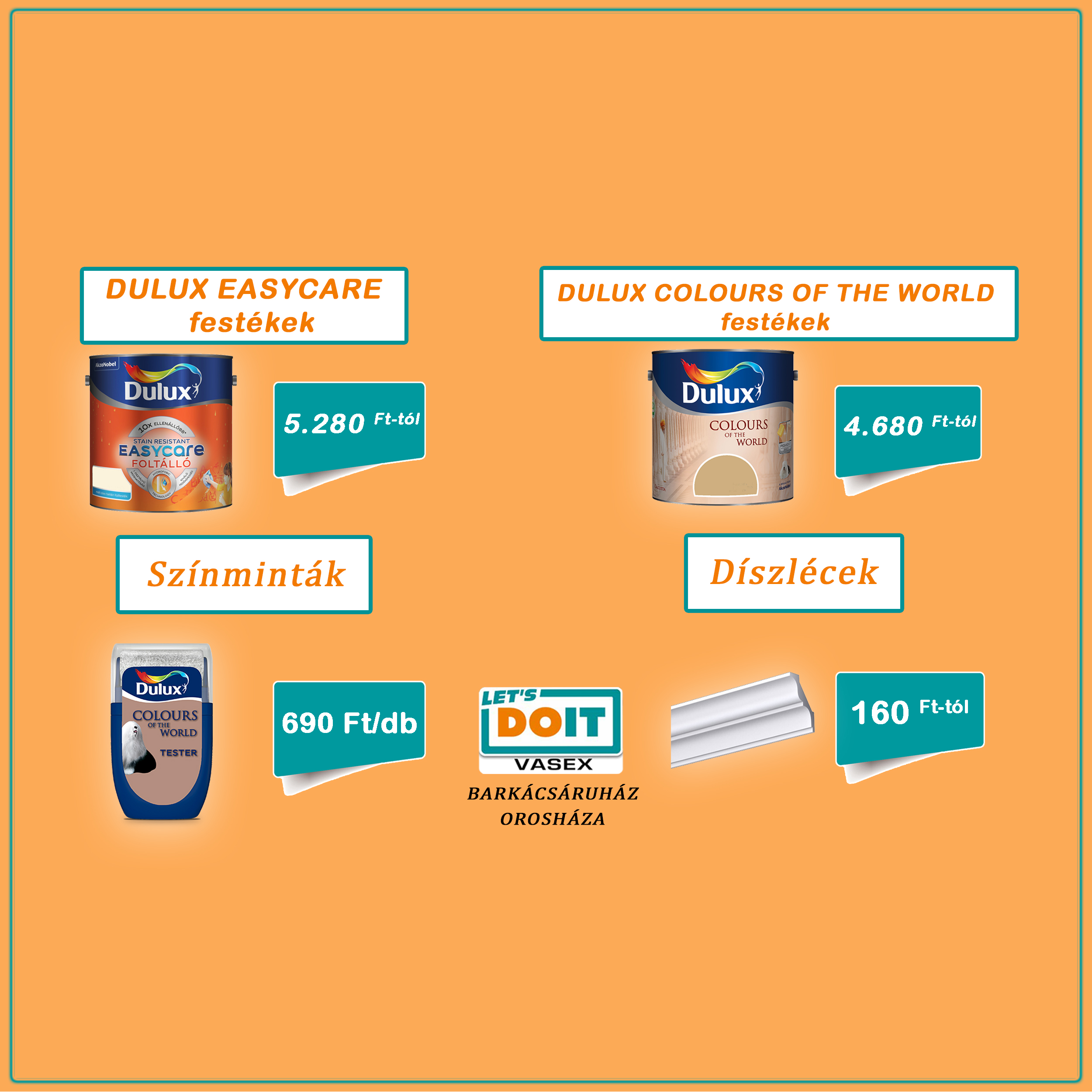 DULUX – a színek világa ön előtt is kitárul – Let's Do It – Vasex